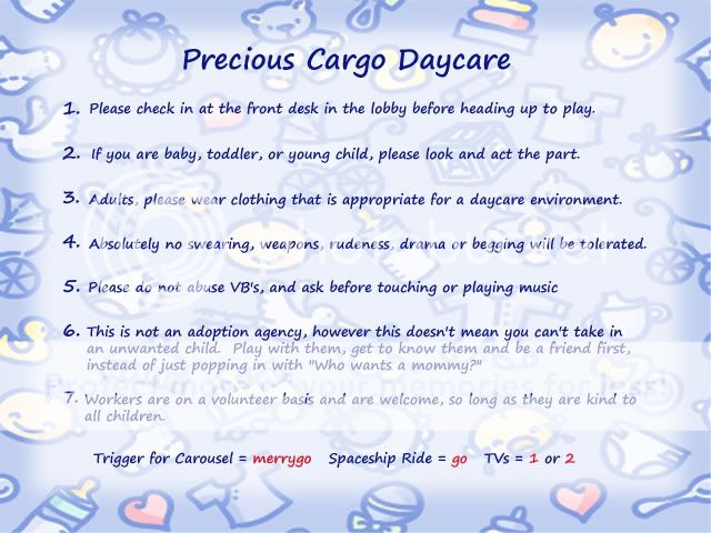 Daycare Rules Pictures, Images & Photos | Photobucket